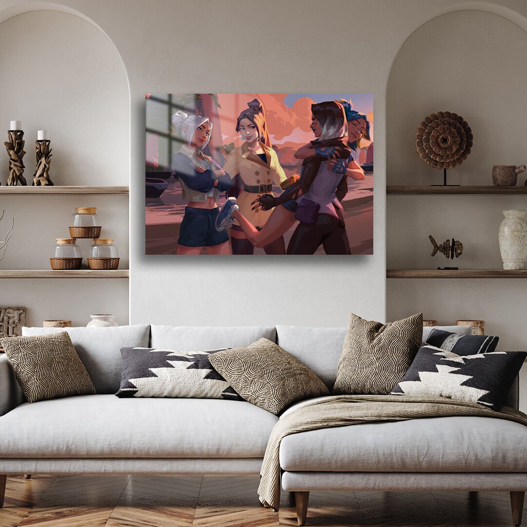 Valorant 01 Metal Poster | Özgün Tasarım Metal Poster – Dayanıklı ve ...
