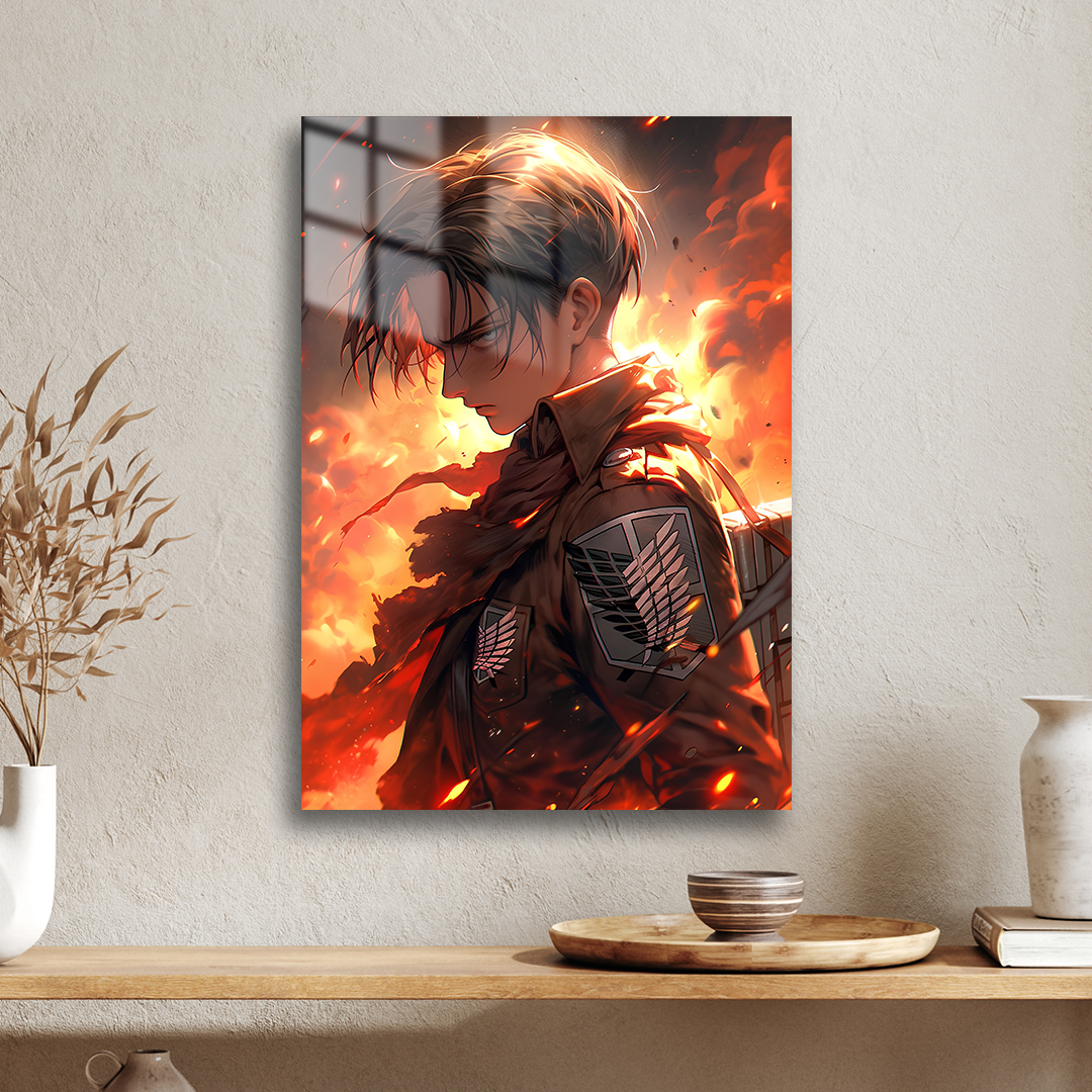 Levi Ackerman 01 Metal Poster | Özgün Tasarım Metal Poster – Dayanıklı ...