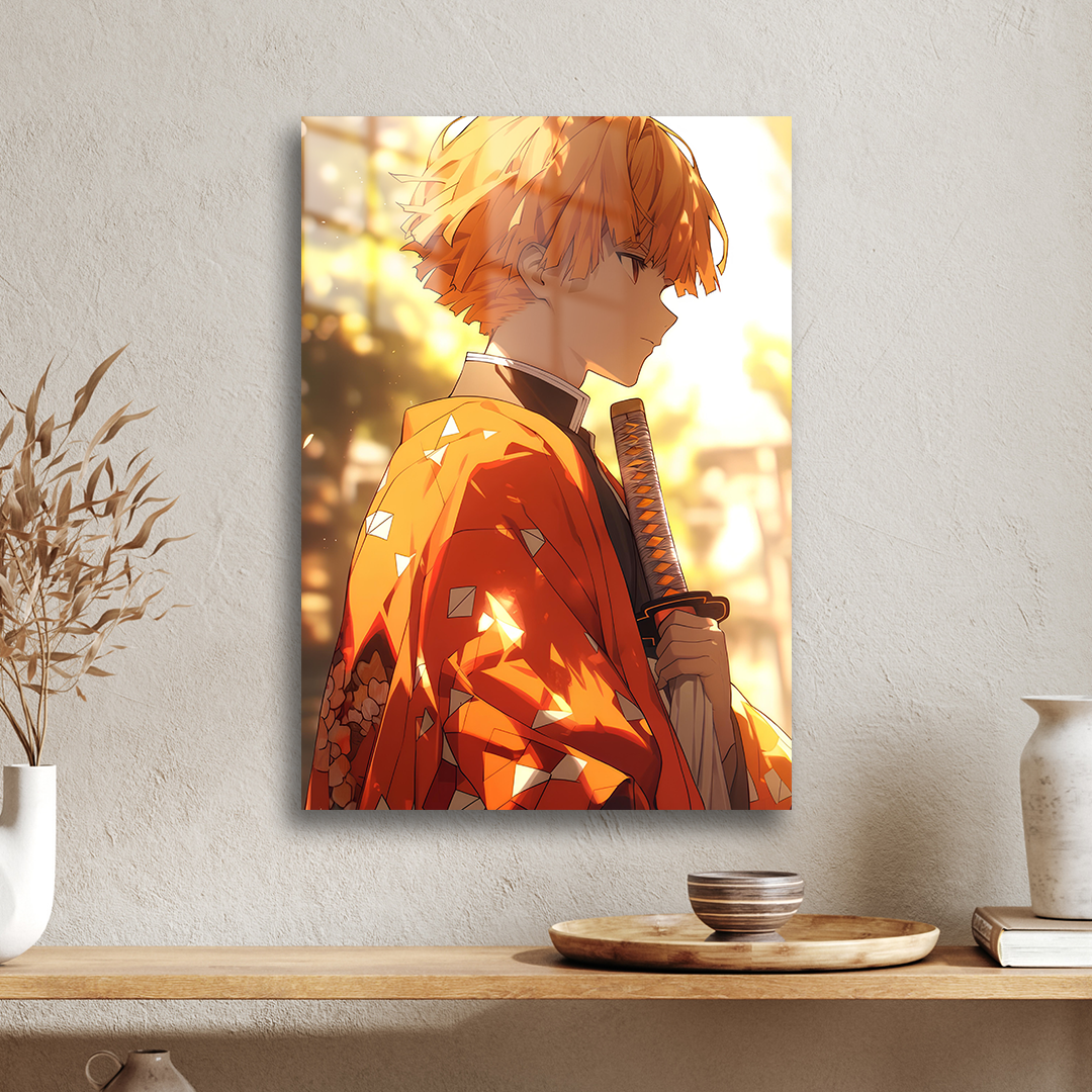 Zenitsu Agatsuma 01 Metal Poster | Özgün Tasarım Metal Poster ...