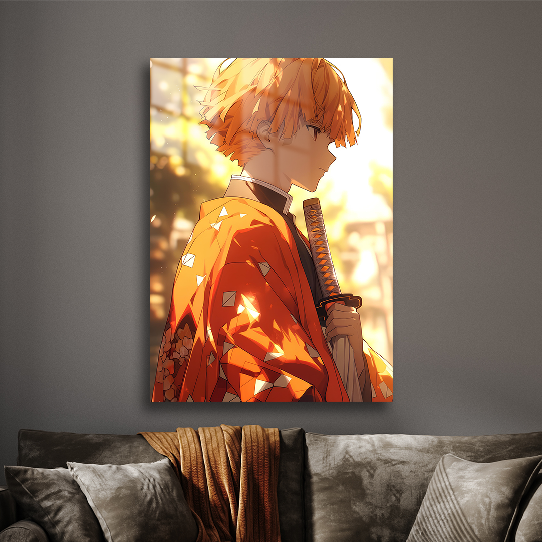 Zenitsu Agatsuma 01 Metal Poster | Özgün Tasarım Metal Poster ...