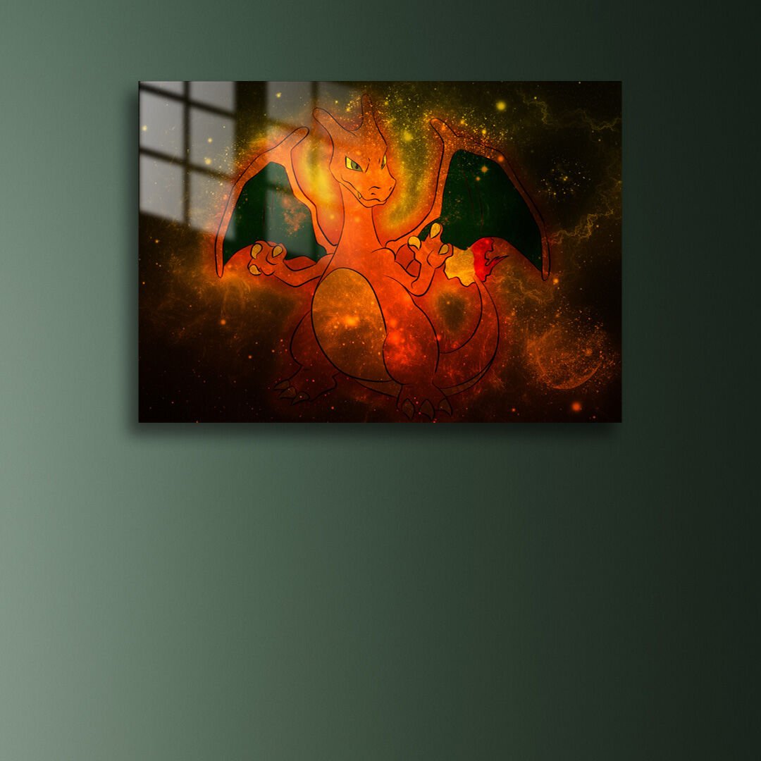 Charizard 03 Metal Poster | Özgün Tasarım Metal Poster – Dayanıklı ve ...