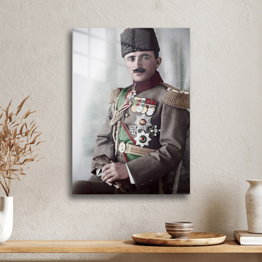 Enver Paşa 03 Metal Poster | Özgün Tasarım Metal Poster – Dayanıklı ve ...
