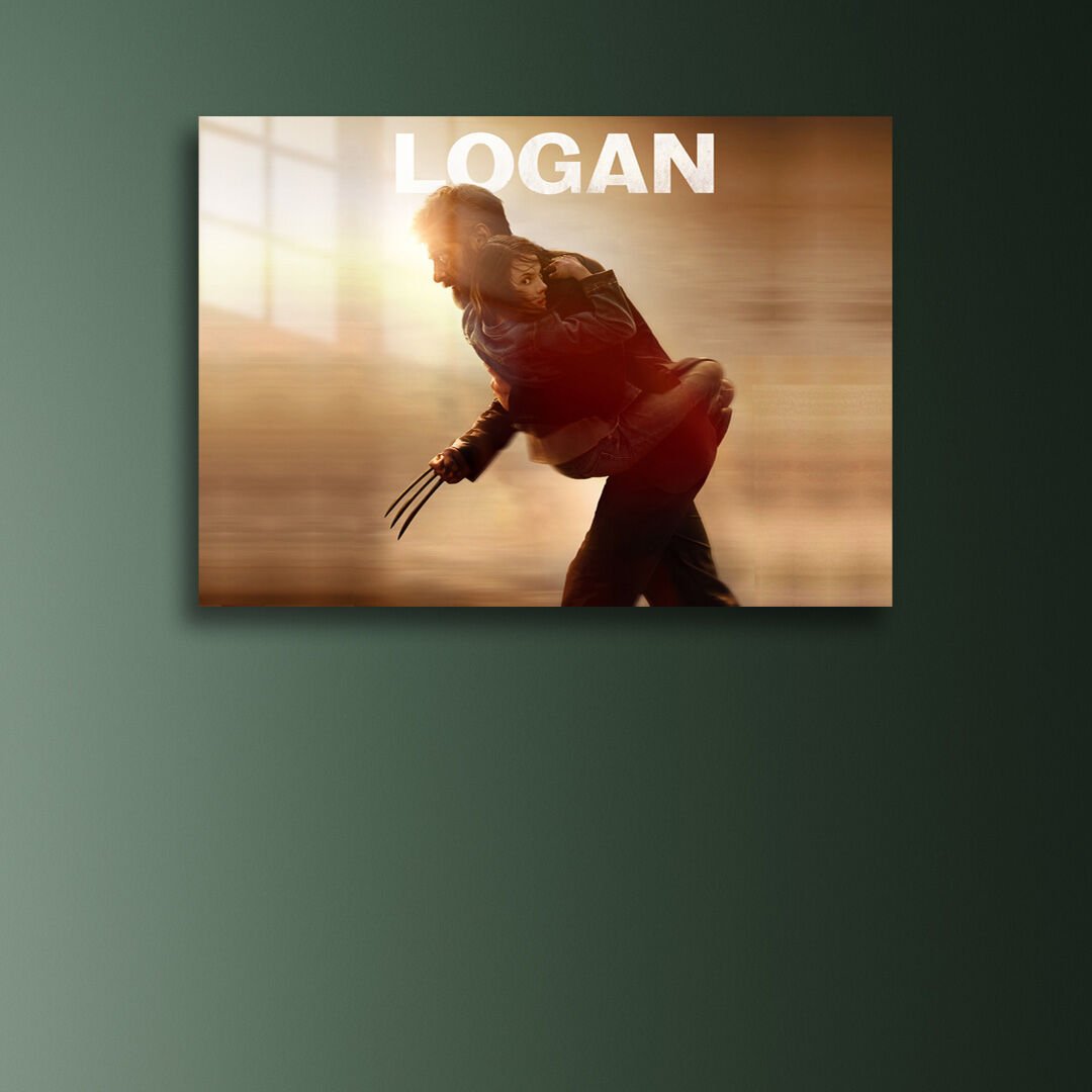 Logan 01 Metal Poster | Özgün Tasarım Metal Poster – Dayanıklı ve Canlı ...